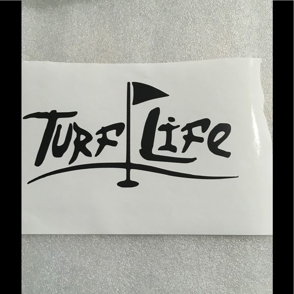 Other | Turf Life Vinyl Decal Golf | Poshmark